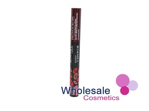9 X Rimmel Provacalips 16HR Kiss Proof Lip Duo 570 FIRECRACKER