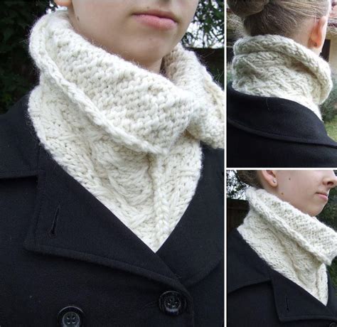 Free Knitting Patterns Neck Warmers Cowls Mikes Nature