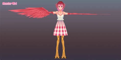 Monster Girl Harpy Flippednormals