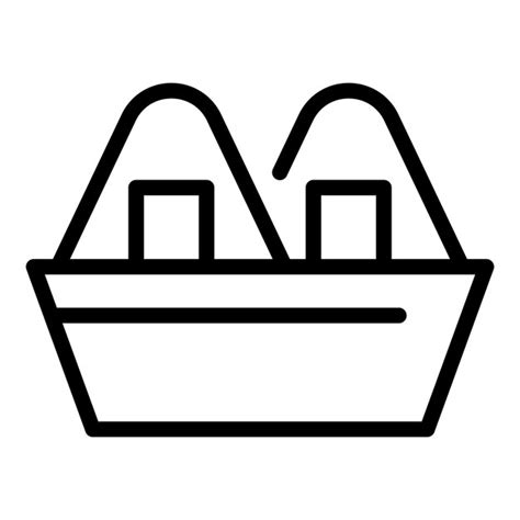 Premium Vector Korean Dish Icon Outline Korean Dish Vector Icon For