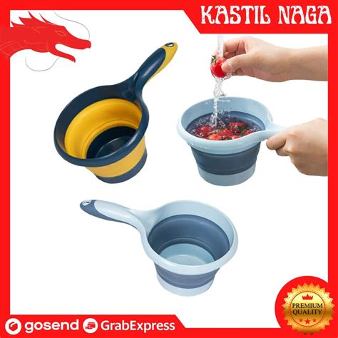 Jual Gayung Lipat Gayung Portable Aesthetic Foldable Bailer Type Shopee Indonesia