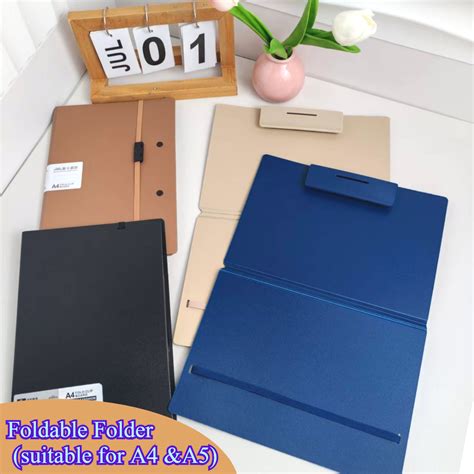Longa4 Foldable Clipboard Portable Folding Folder Paper Organnizer Pp