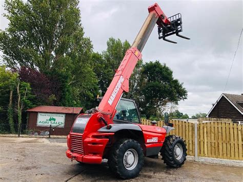 MANITOU MVT T TURBO TELEHANDLER TON LIFTING CAPACITY C W SIDE SHIFT
