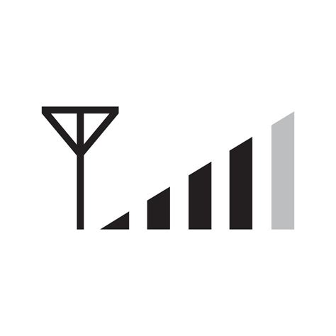 Signal Icon Vector Flat Design Style 16624778 Vector Art At Vecteezy