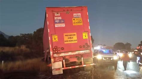 Choque En La Súpercarretera Amozoc Perote Deja Tres Lesionados Uno De