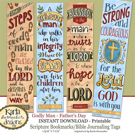 Printable Christian Bookmarks