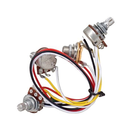 Ygjytge Arnés Cableado Precableado Para Eléctrico Circuito Cable Para Jazz Bass Bodega Aurrera