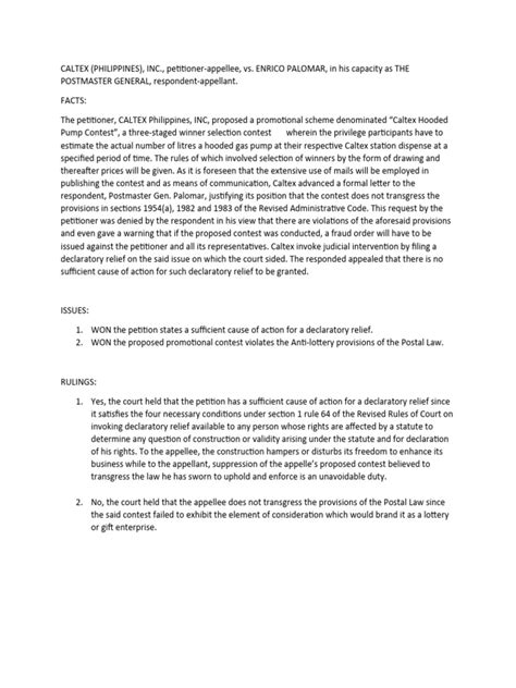 Case Digest Pdf Statutory Interpretation Cause Of Action