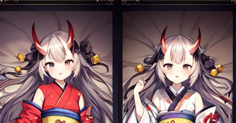 Girl Twin Oni Random Userのイラスト Pixiv