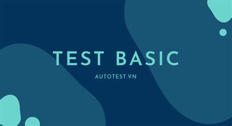 what is test basic auto test