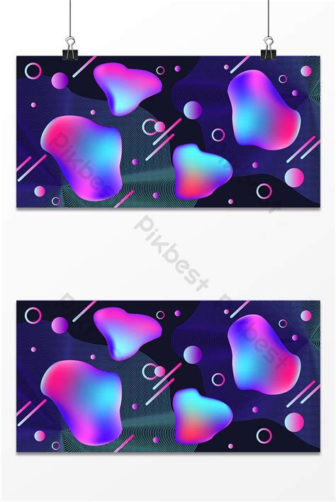 Three Dimensional Heart Shaped Gradient Background Backgrounds Psd