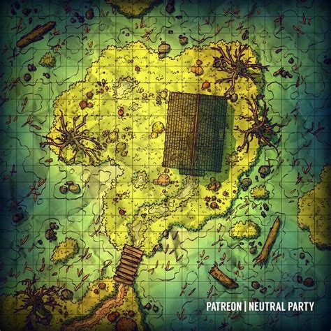Witch S Hut Battlemap Dungeonsanddragons Witch Hut Dnd World Map