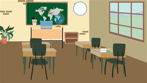 3d Classroom Background In Illustrator Svg  Eps Png Download