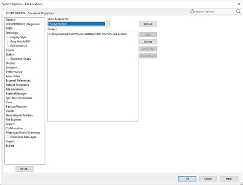 How To Create Custom Thread Profiles In Solidworks