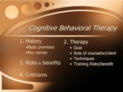 Ppt Cognitive Behavioral Therapy Powerpoint Presentation Id