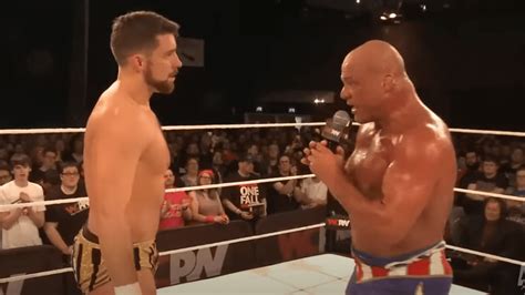 Tnas Joe Hendry Recalls How Match Against Wwe Hall Of Famer Kurt Angle