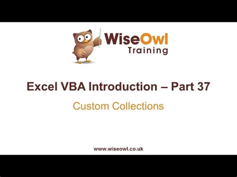فیلم آموزشی Excel Vba مقدمه قسمت 37 مجموعه های سفارشی فیلم های