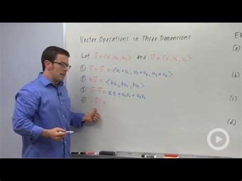 Vector Operations In D YouTube