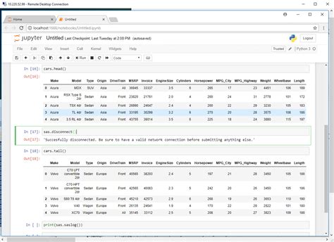 Reconnecting To Session Issue Sassoftware Saspy GitHub