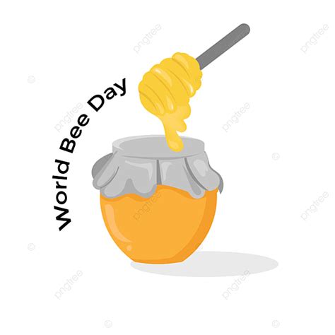Hình ảnh Ngày Ong Thế Giới Với Vector Mật Ong Png Mật Ong Clipart