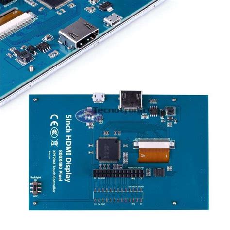 Lcd Raspberry Pi Touch Screen Shield Tft 32” Tecnotronics
