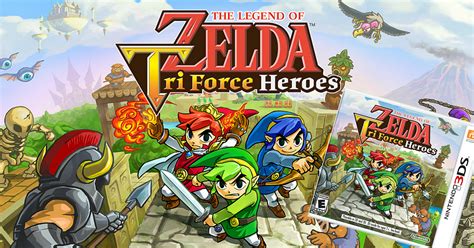The Legend Of Zelda Triforce Heroes Nintendo 3ds Game