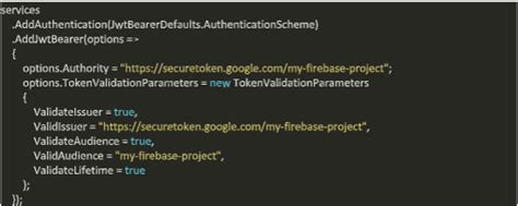 autenticación firebase en asp core api guía completa
