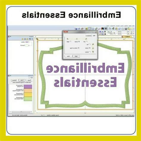 Embrilliance Essentials Embroidery Machine Software Hand Embroidery