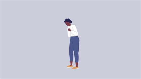 Praying Animation Stock Video Footage For Free Download
