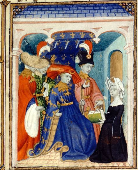 Christine De Pisan Medieval Art Medieval Paintings Medieval