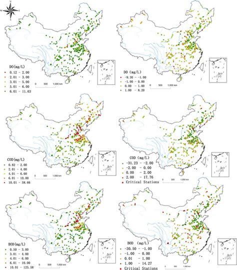 Spatial And Temporal Patterns Of Do Cod Mn And Bod 5 Download