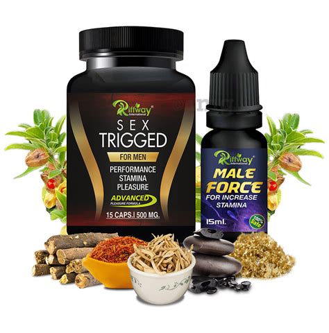 Riffway International Combo Pack Of Sex Trigged For Men 15 Capsule