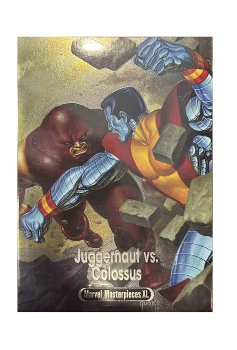 2024 Marvel Masterpiece Xl Juggernaut Vs Colossus Battle Spectrum