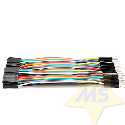 Cabo Jumper 10cm 40 Pcs Macho Fêmea