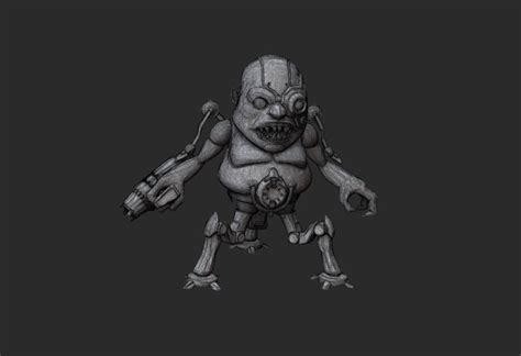 Carcass Doom Collectable Toy 3d Model Stl File Etsy