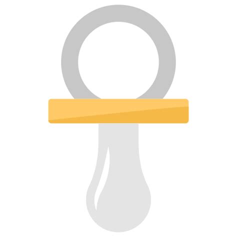 Pacifier Generic Color Fill Icon