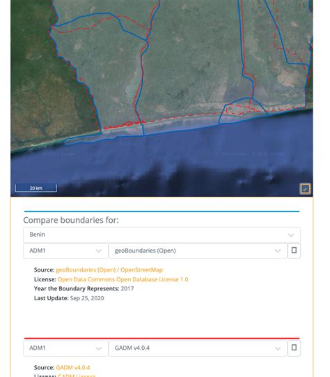 BOUNDARY ERRATA GB Open Benin Boundaries Mix Up In Maritime Region Issue Wmgeolab