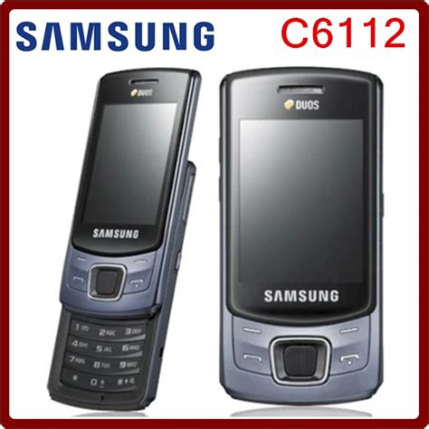 C6112 Original Unlocked Samsung C6112 Dual Sim Cards Refurbished Mobile