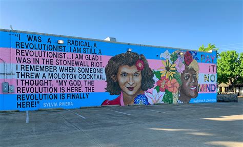 Pay It No Mind A Transgender Mural Honoring Marsha P Johnson And