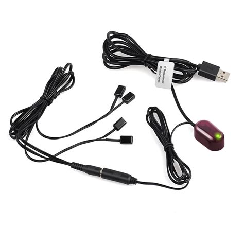 Ir 리피터 적외선 원격 1 수신기 4 이미 터 제어 키트 숨겨진 Ir 시스템 Usb 어댑터 앰프 케이블 스테레오 Recei
