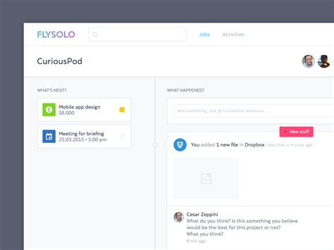 Flysolo By Cesar Zeppini On Dribbble
