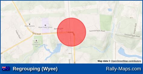 Regrouping Wyee Stage Map Playstation Rally 1998 🌍 Rally
