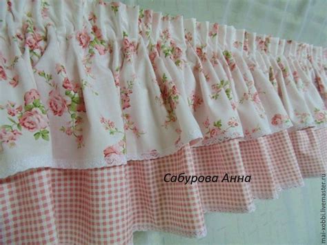 Ламбрекен из хлопка для кухни в эко стиле в интернет магазине на Ярмарке Мастеров Шторы Пенза