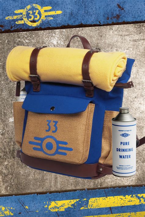 Fallout Series Vault 33 Lucys Backpack Official Bethesda Gear Store