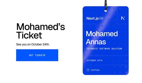 Nextjsconf Webdevelopment React Javascript Networking Techinnovation Mohamed Annas