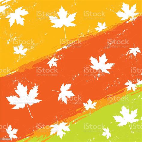 Autumnal 단풍잎 따라 튀기다 배경기술 0명에 대한 스톡 벡터 아트 및 기타 이미지 0명 2015년 가을 Istock