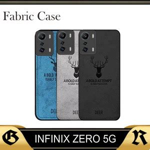 Jual PROMO Case INFINIX ZERO 5G Softcase Deer Bermotif Jeans New Casing INF ZERO 5G Biru
