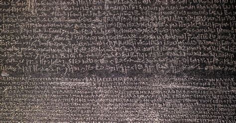 The Rosetta Stone Should Return To Egypt The National