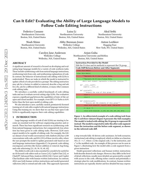 Can It Edit Evaluating The Ability Of Large Language Models To Follow