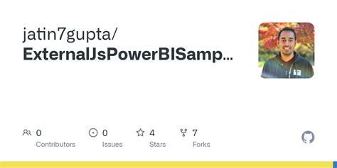 GitHub Jatin7gupta ExternalJsPowerBISample